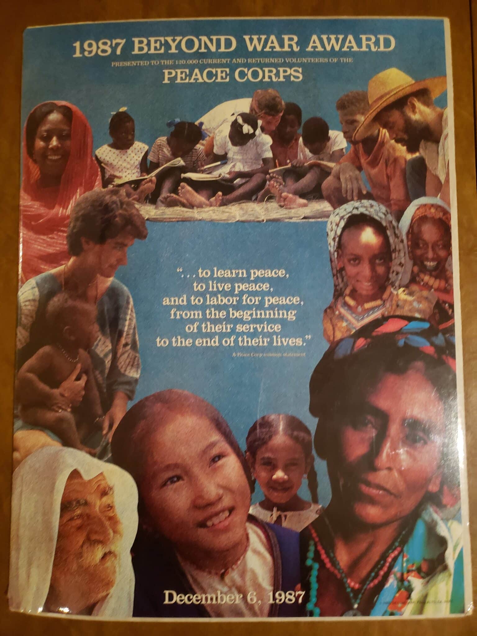 Beyond War with the Peace Corps: – Museum of the Peace Corps Experience
